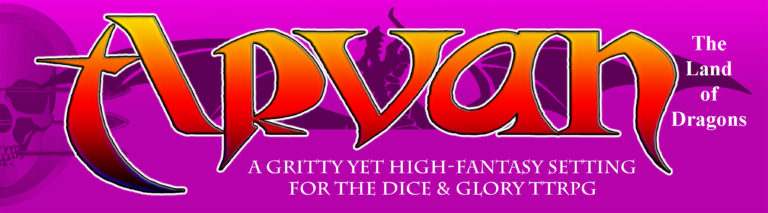 Arvan Setting Release Date Delayed by 1 Week - Ranger Games Publishing