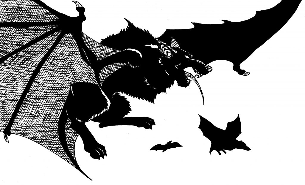 Bizarre Beasties #11 - The Wolf-Bat - Ranger Games Publishing